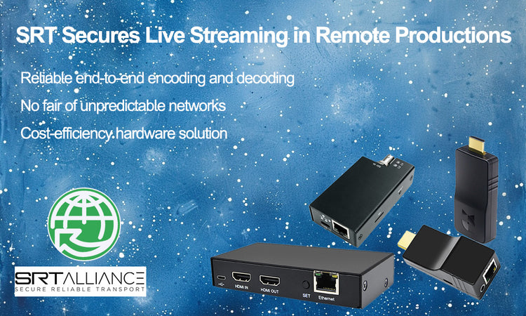 Enjoy Benefits of Hardware SRT Encoding & Decoding for Remote Streamin ...